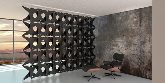 Use Solid Surface for a Truly Unique Partition - Corian